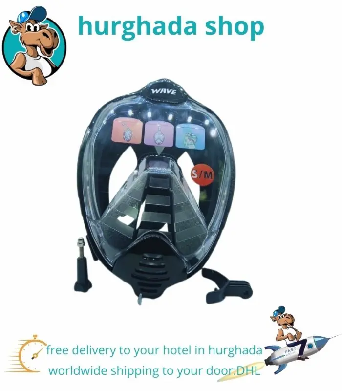 Professional Full Face Snorkeling Mask – Dry, Comfortable